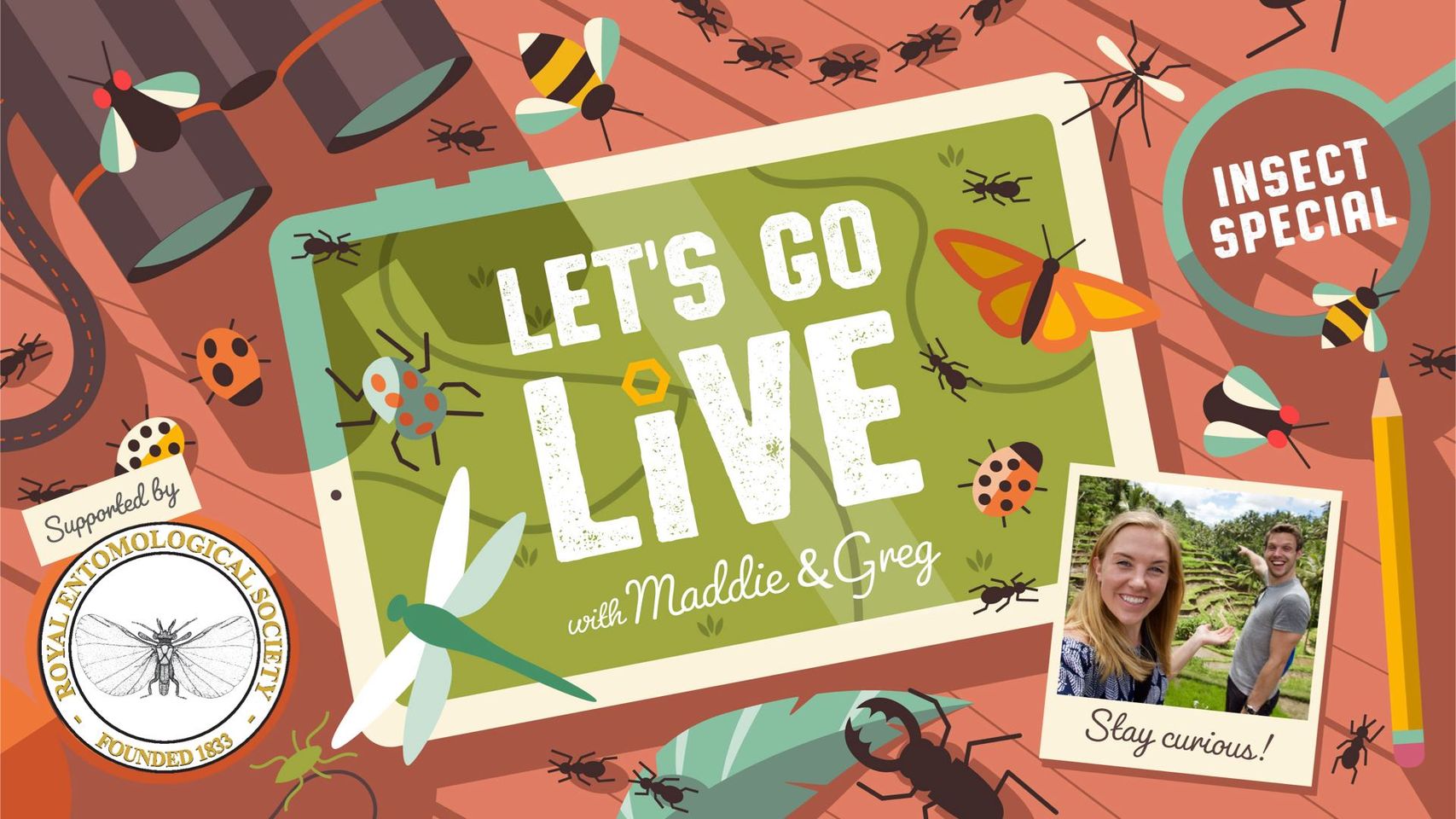 Let's go live Insect Week 2021 special - Insect Week
